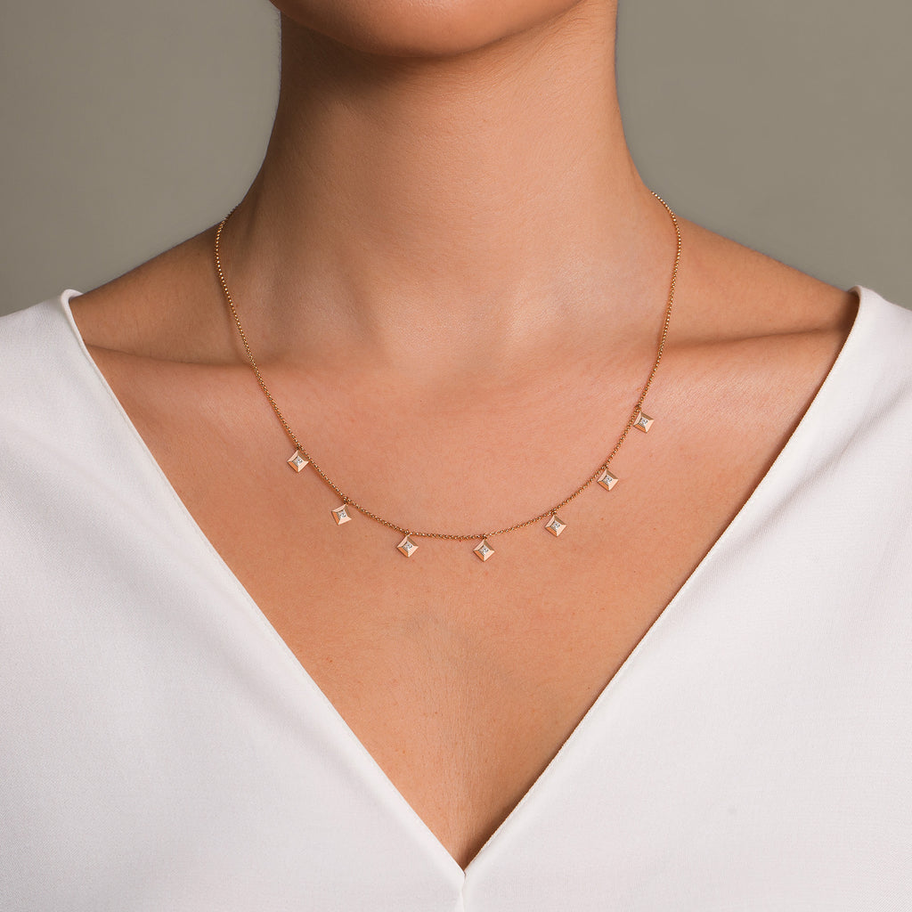TOKEN DROP NECKLACE Shamsa Alabbar token-drop-necklace-shamsa-alabbar
